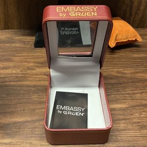 Accessories | New In Box Vintage Embassy By Gruen Silver And Gold ...